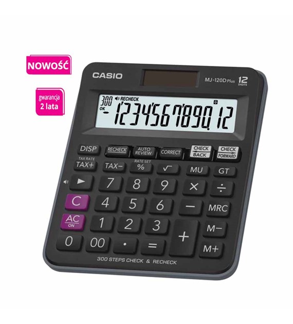 Kalkulator Casio MJ-120D PLUS - Platforma SolexB2B Kalkulator Casio MJ-120D PLUS - Platforma SolexB2B